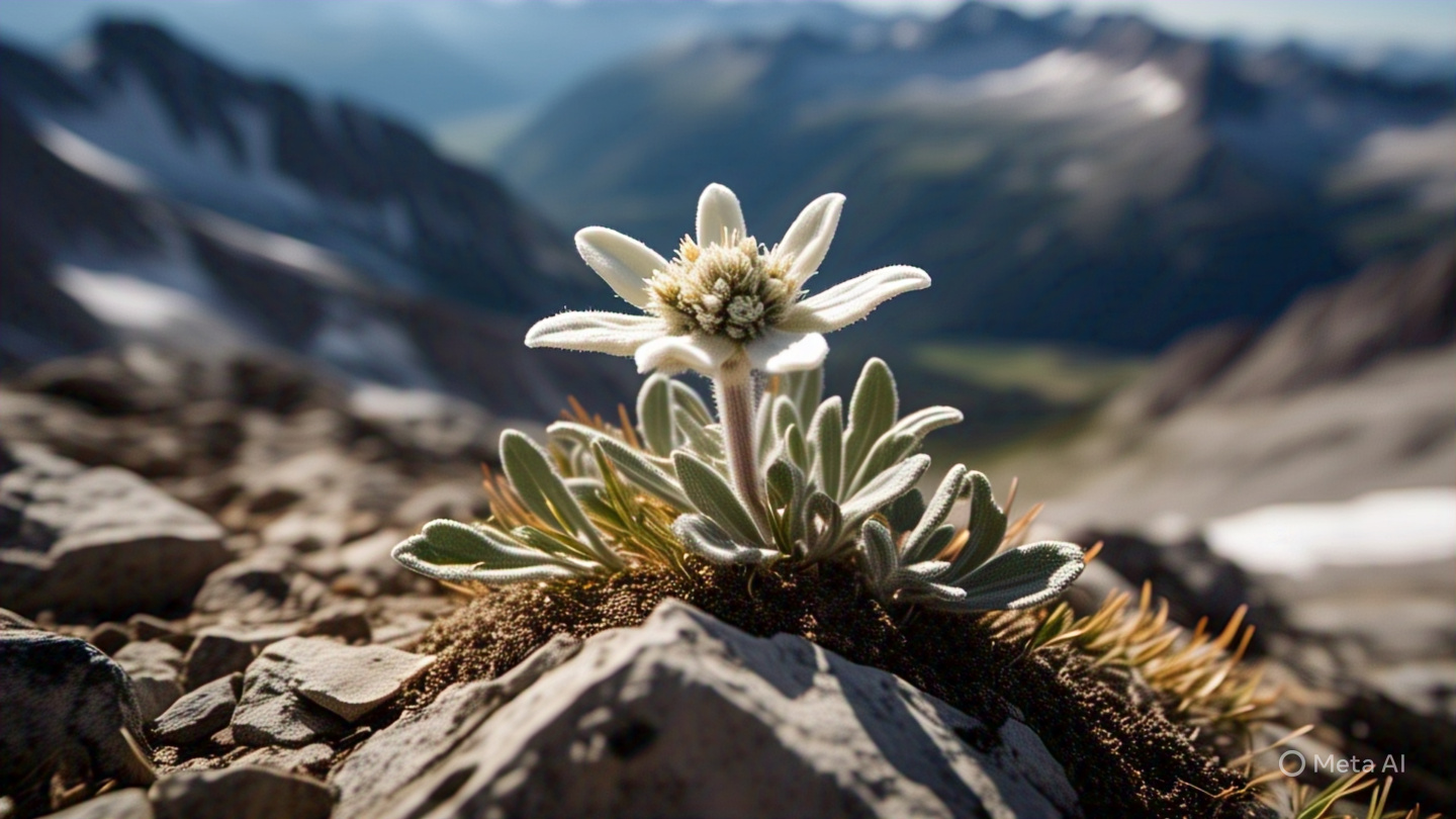 Bunga Cantik dengan Makna Mendalam di Alam Pegunungan – Santri Desa Media